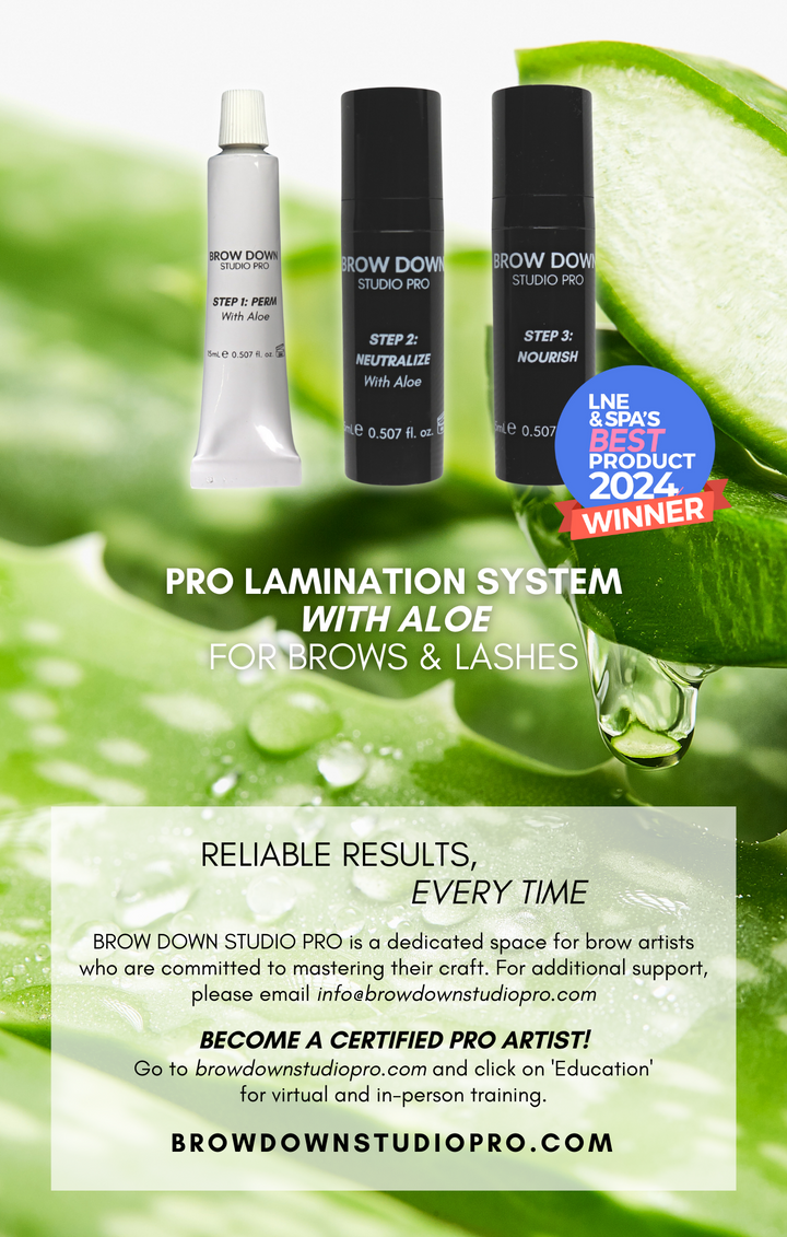 Pro Lamination Quick Guide – BROW DOWN STUDIO PRO